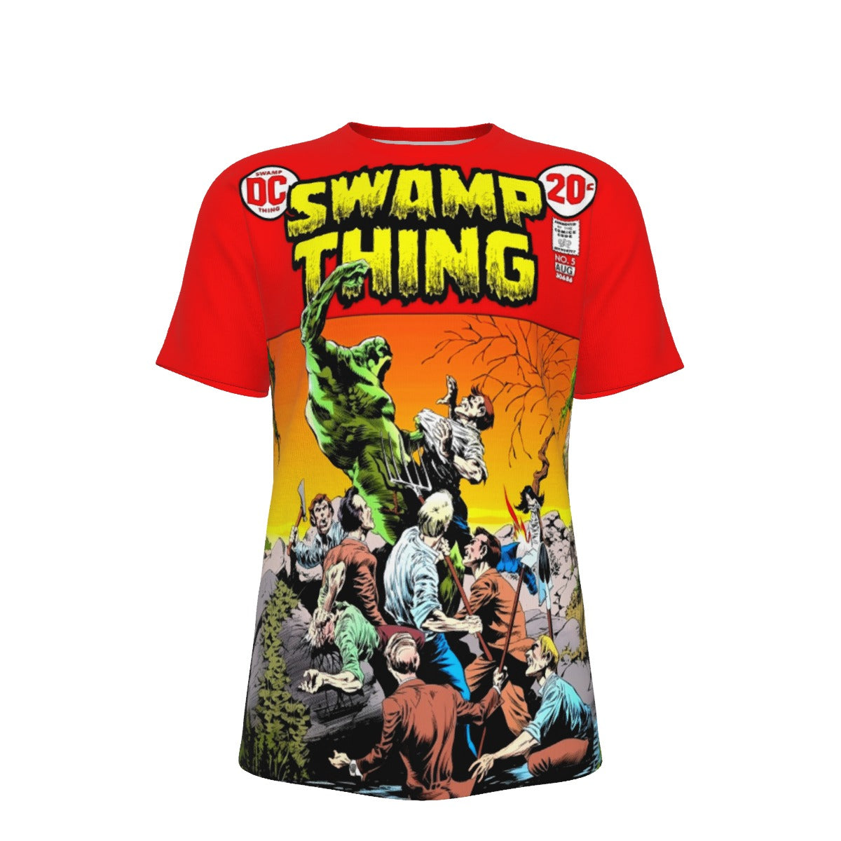SWAMP THING 5 ALL OVER PRINT SHIRT AND TANK TOP - BERNIE WRIGHTSON (Co ...