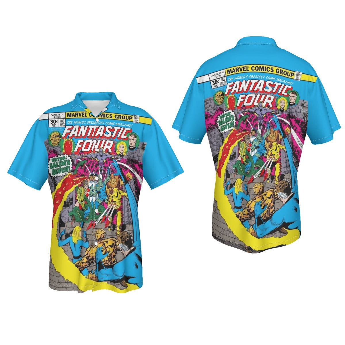 FANTASTIC FOUR 186 All Over Print Shirt & Tank Top – BEARDEDSHIRTS