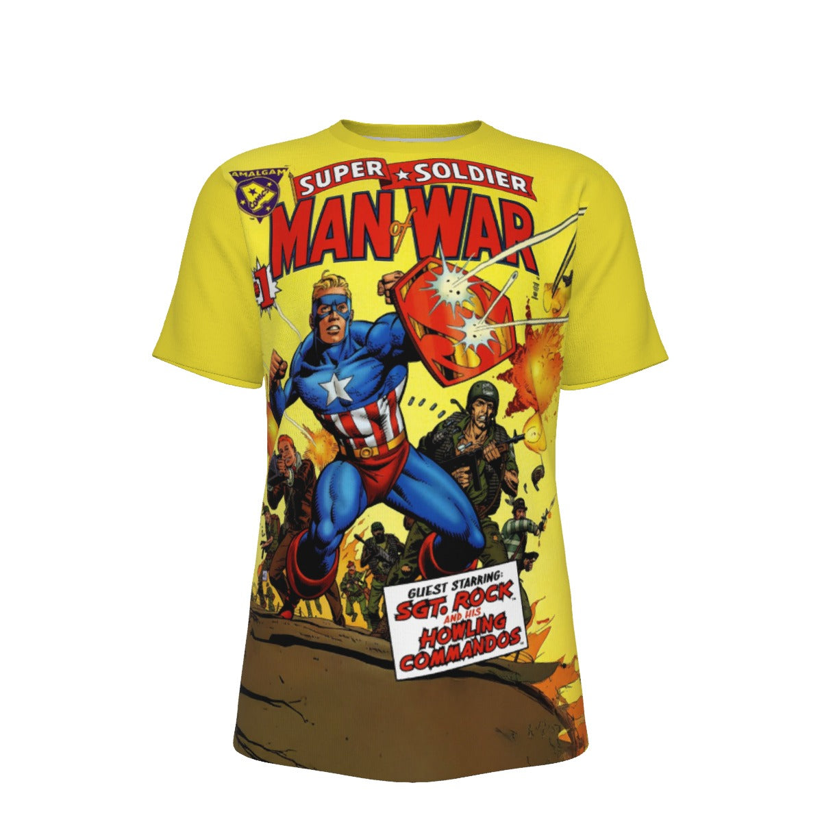 SUPER SOLDIER MAN OF WAR ALL OVER PRINT SHIRT AND TANK TOP – BEARDEDSHIRTS