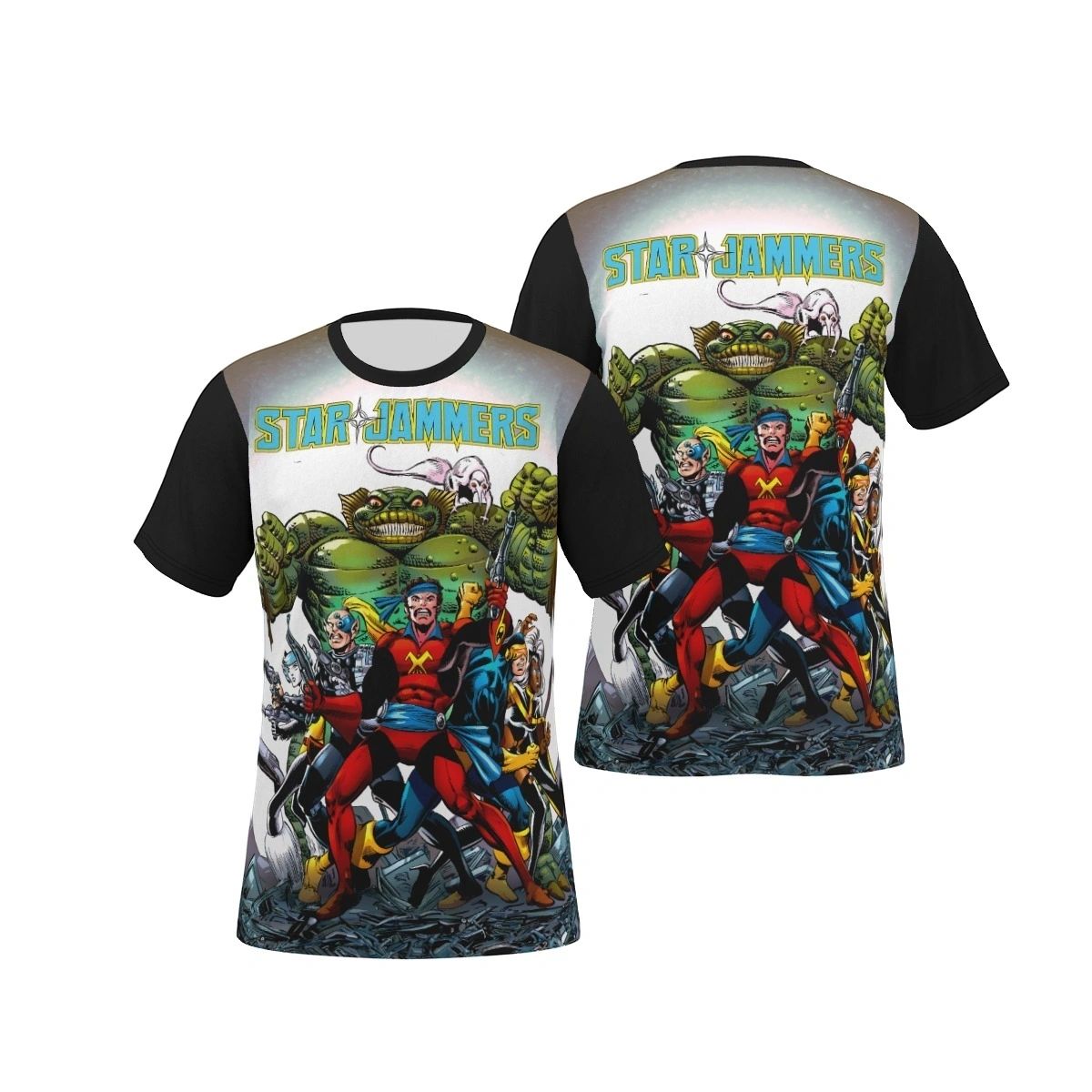 STAR JAMMERS 1 ALL OVER PRINT SHIRT & TANK – BEARDEDSHIRTS