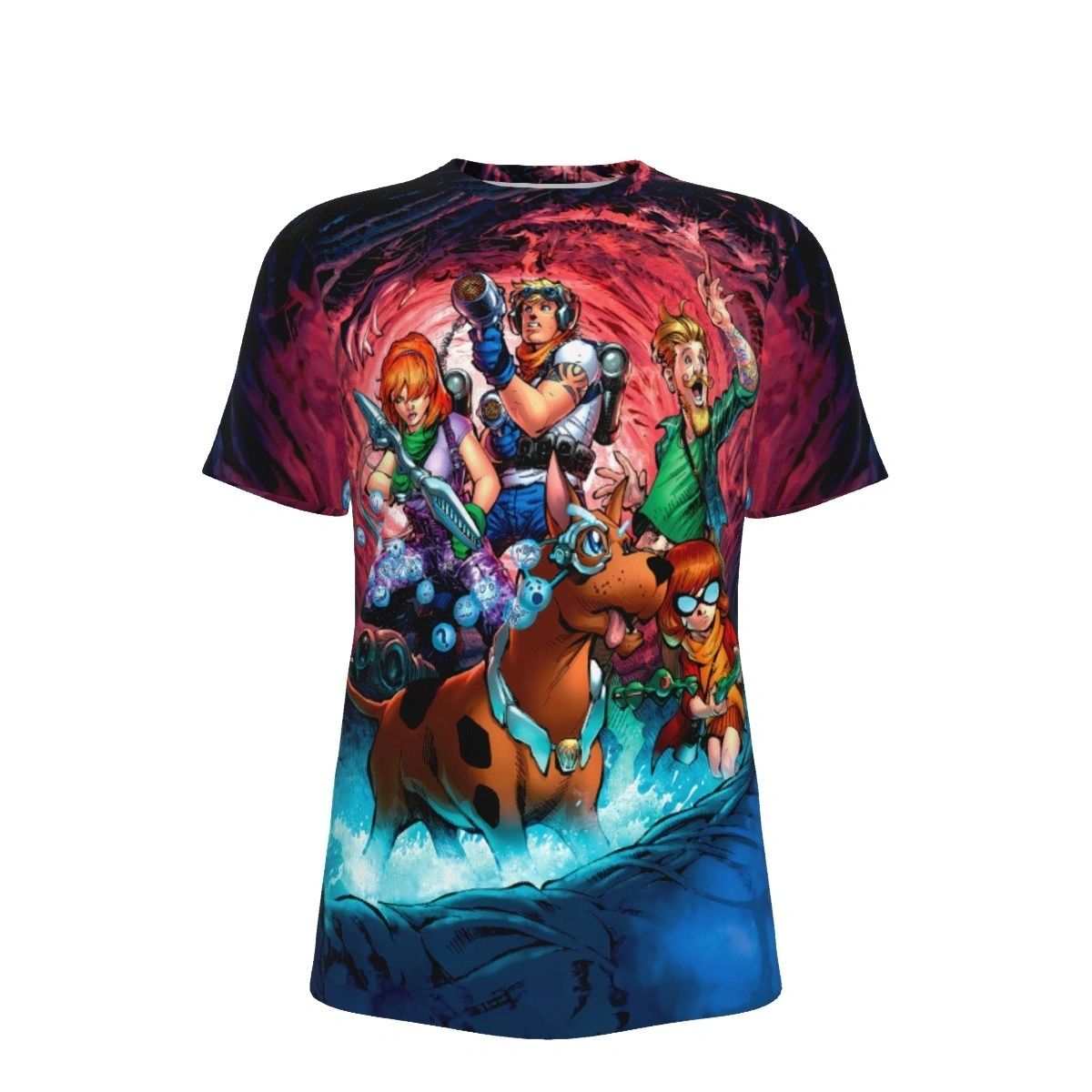 SCOOBY APOCALYPSE 1 OVER PRINT SHIRT & TANK- JIM LEE ART – BEARDEDSHIRTS
