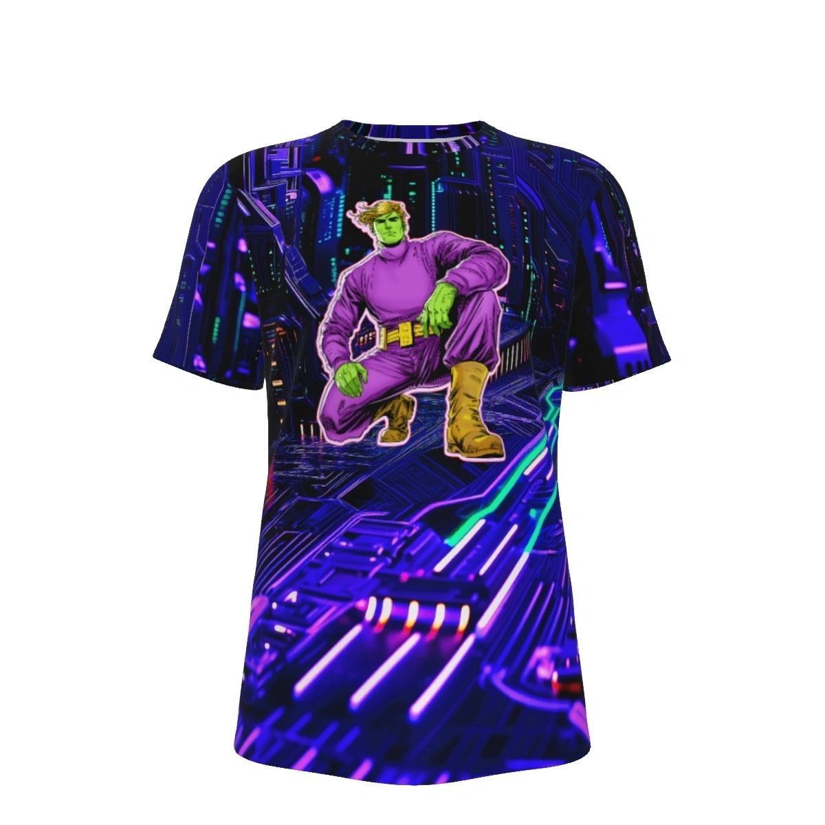 QUERL DOX READY ALL OVER PRINT SHIRT & TANK - BRAINIAC 5 – BEARDEDSHIRTS