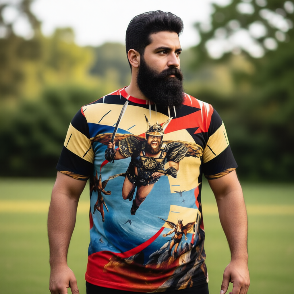 HAWKMEN FROM FLASH GORDON MOVIE ALL OVER PRINT SHIRT & TANK – BEARDEDSHIRTS