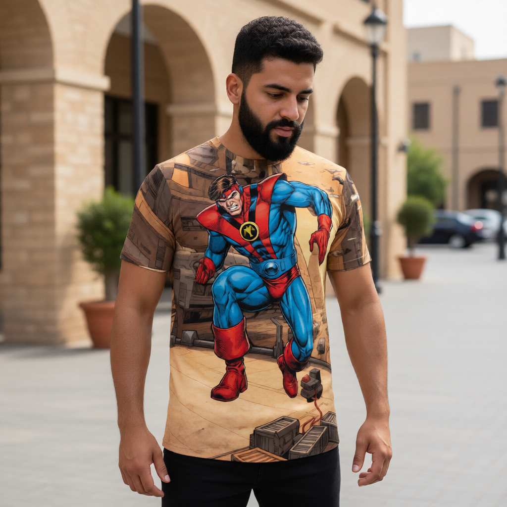 COLOSSAL BOY GO All Over Print Shirt & Tank Top - ORIGINAL ART ...