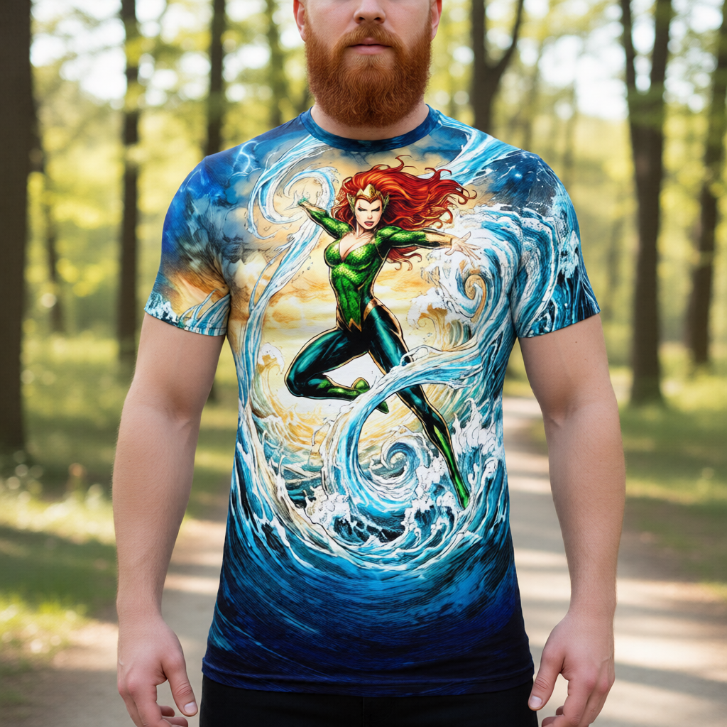 MERA GO All Over Print Shirt & Tank Top - ORIGINAL ART – BEARDEDSHIRTS