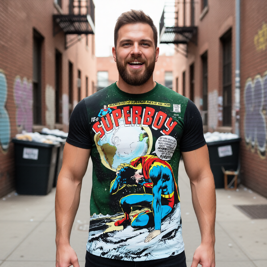 SUPERBOY 160 All Over Print Shirt & Tank Top – BEARDEDSHIRTS